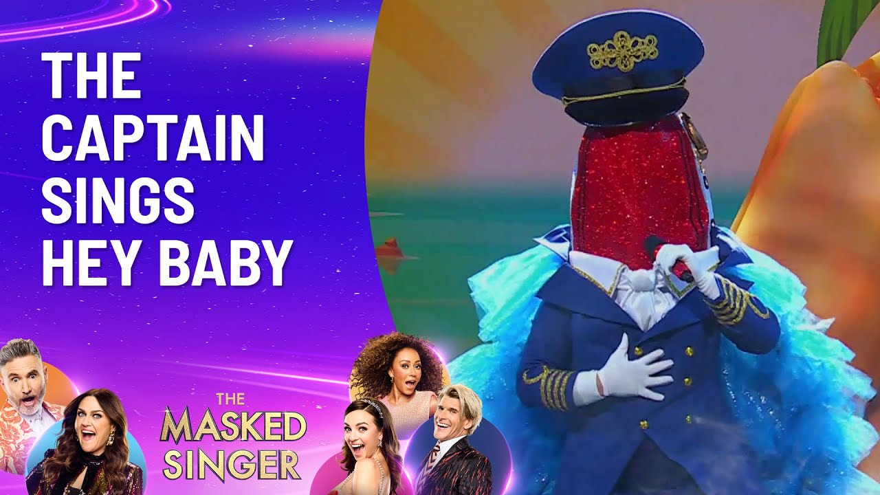 The Captain 'Hey Baby' Performance - Season 5 | The Masked Singer ...