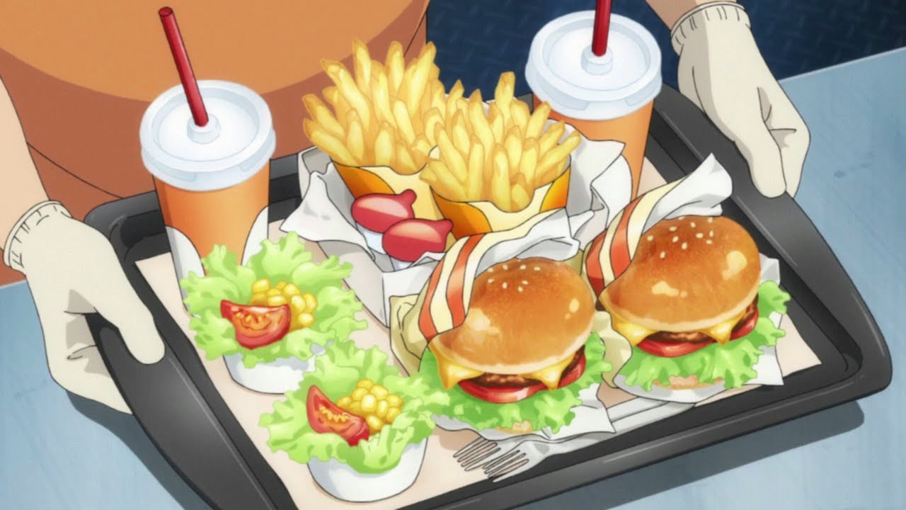 "It’s All About Food”🍕Part 2 | Anime Food | Fast Food 🍔🥤 - YouTube