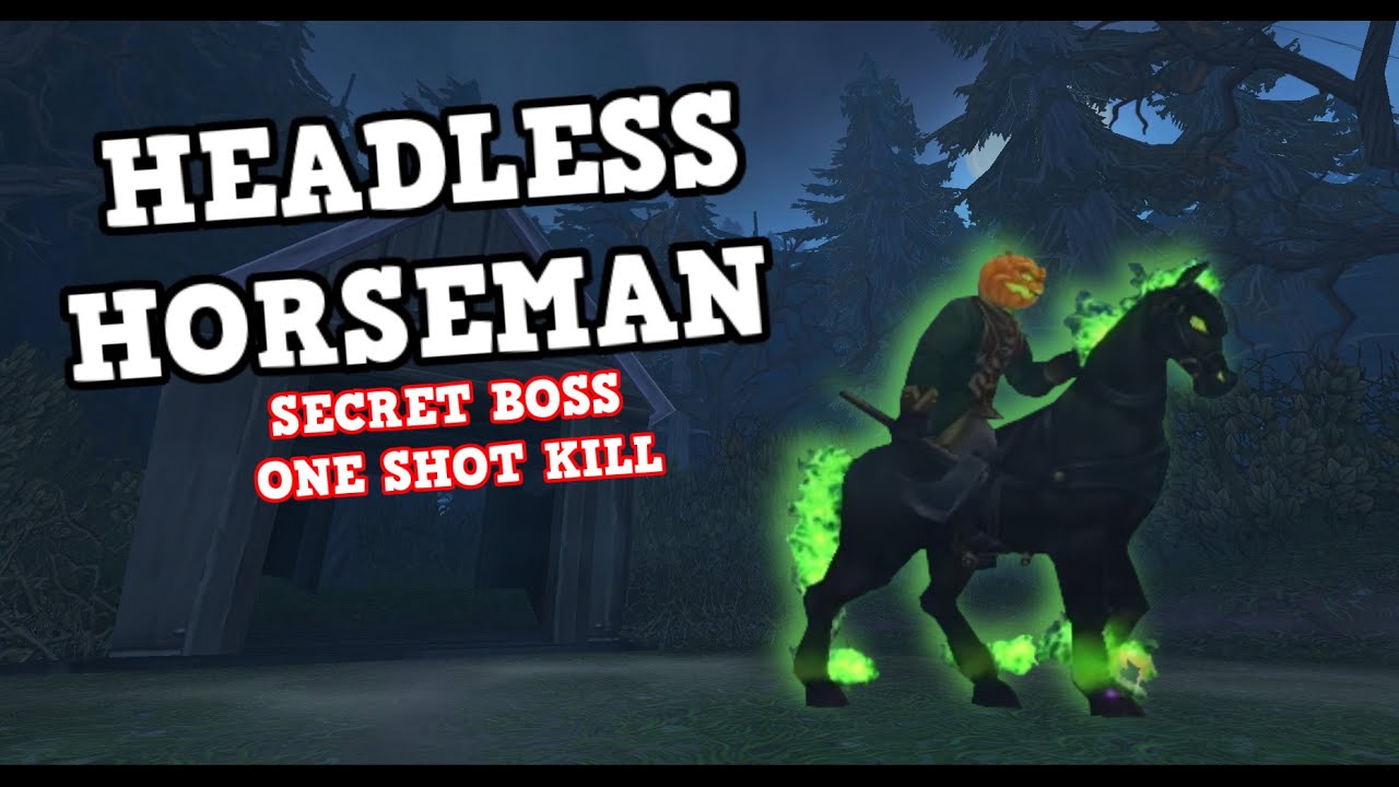 Wizard101 : HEADLESS HORSEMAN | SECRET BOSS | ONE-SHOT KILL! - YouTube