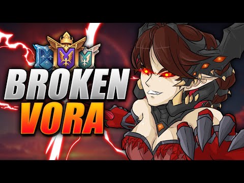 Why Vora Is BROKEN In Ranked... | Paladins
