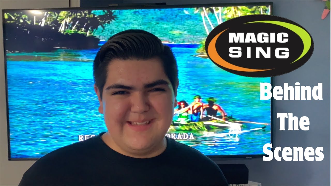 Behind The Scenes: Getting Ready To Record A Magic Sing Video - YouTube