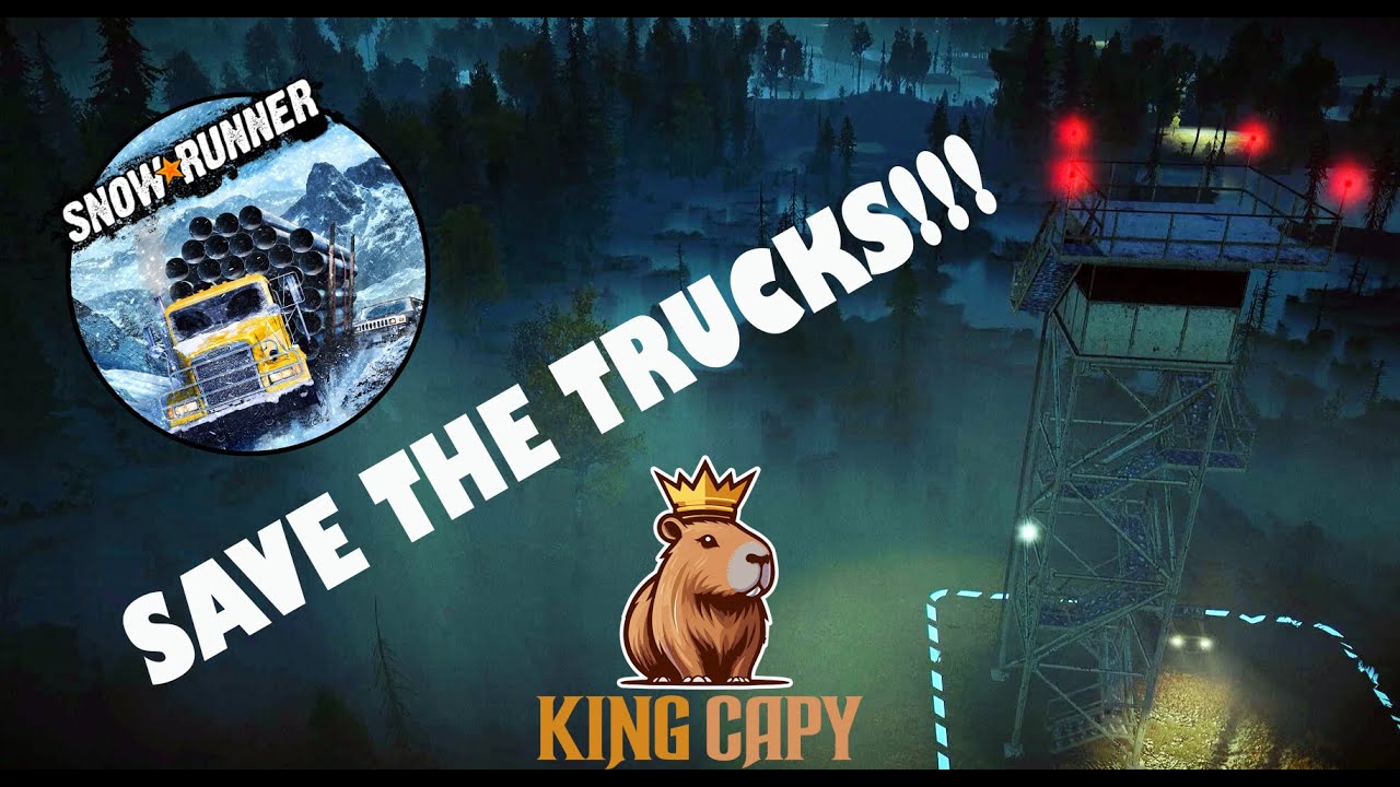 Lost and Found: King Capy Saves Abandoned Vehicles in Snow Runner - YouTube