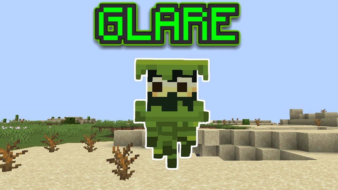 New Minecraft Mob : GLARE (Minecon 2021) | Hindi - YouTube