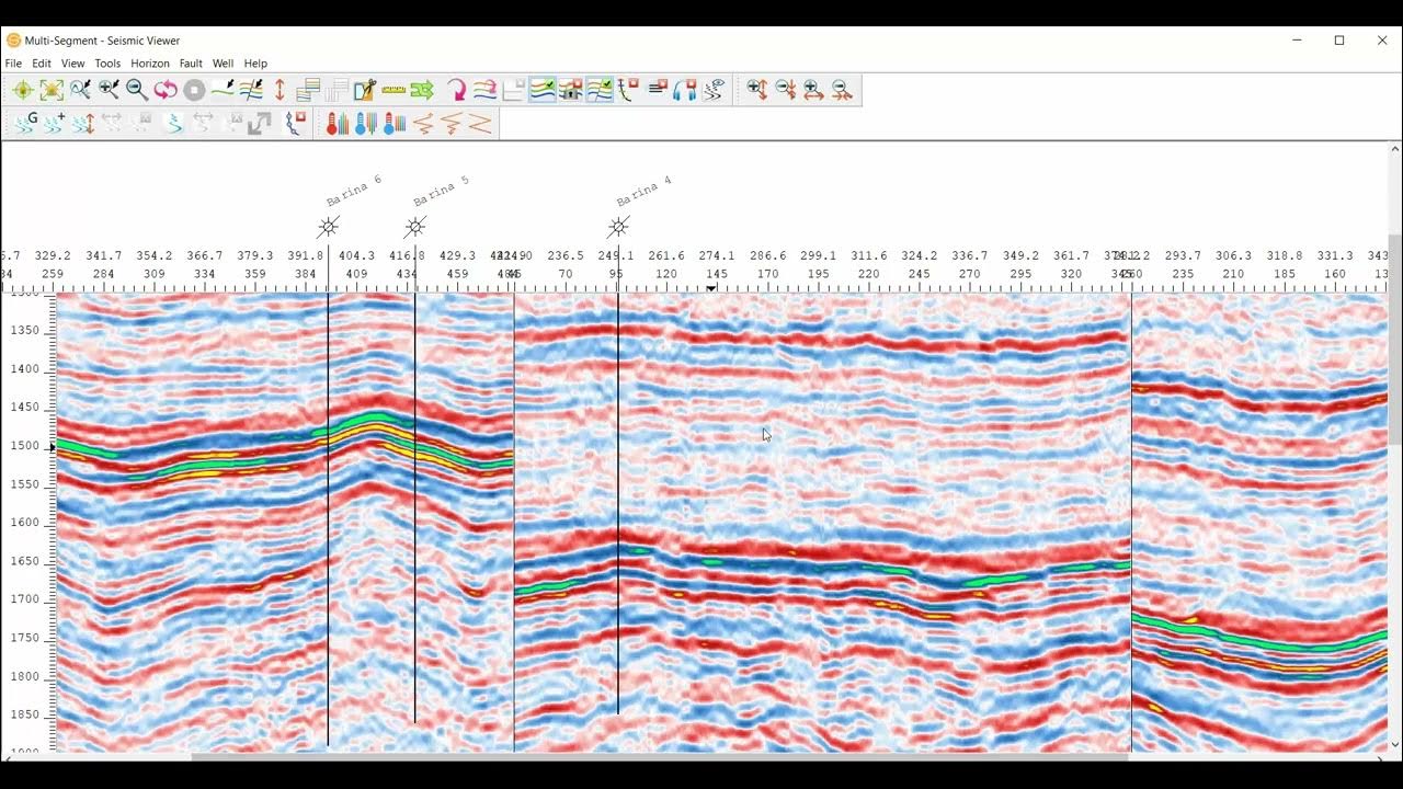 Automatic 2D Seismic Mistie Correction with Geophysics by SeisWare - YouTube