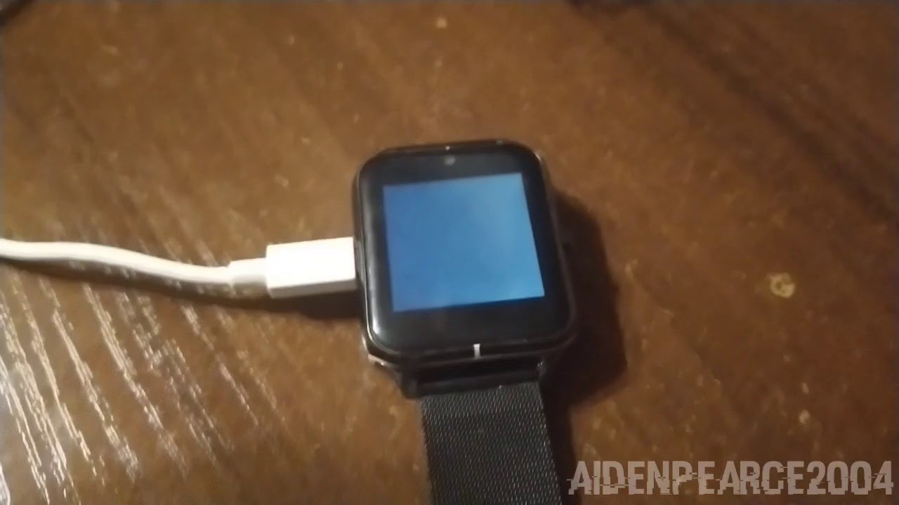 Smart Watch Z5 - Low battery shutdown/Батарея разряжена полностью - YouTube