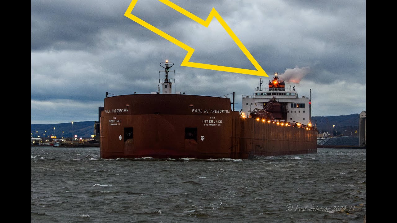 Paul R Tregurtha The Biggest Ship on the Great Lakes sailing out of ...