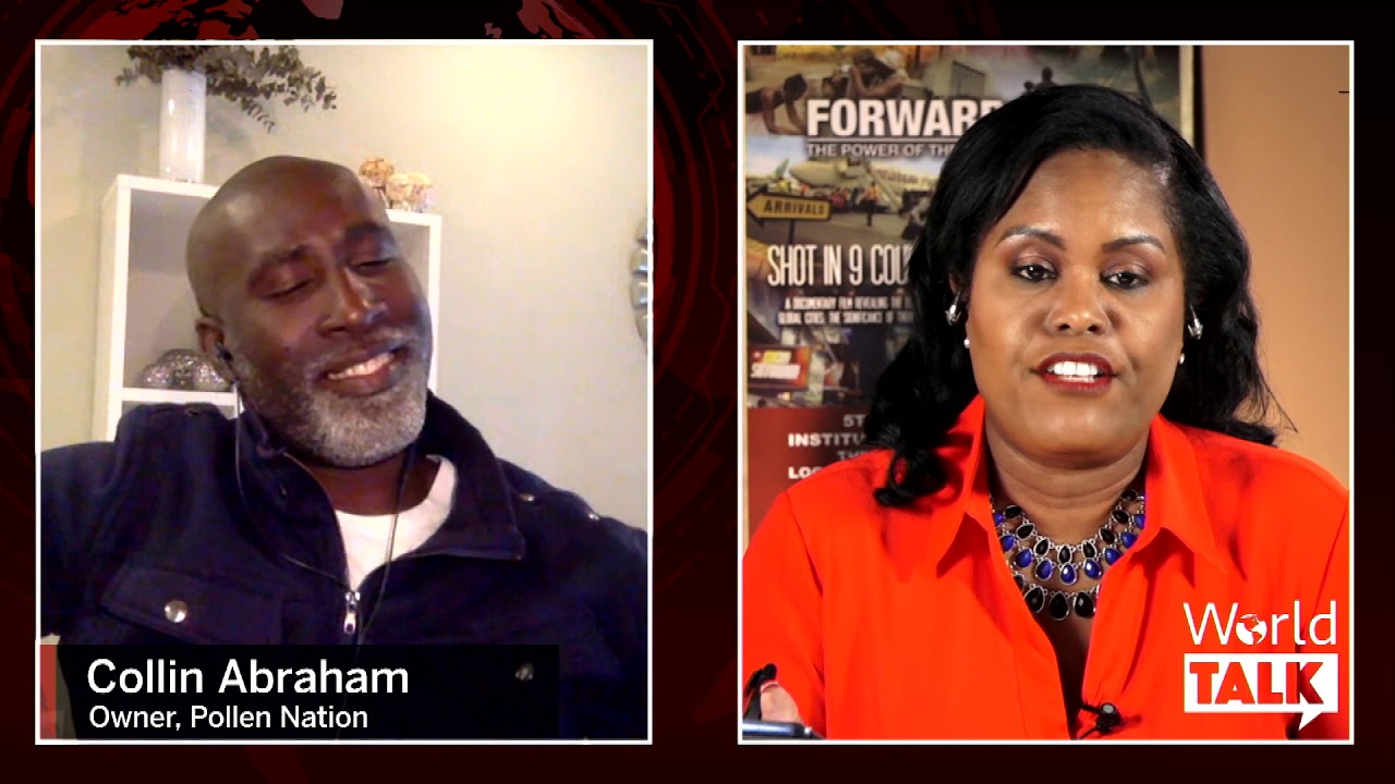 WorldTALK Ep 6 - Collin Abraham Owner of Pollen Nation chats with Lisa ...