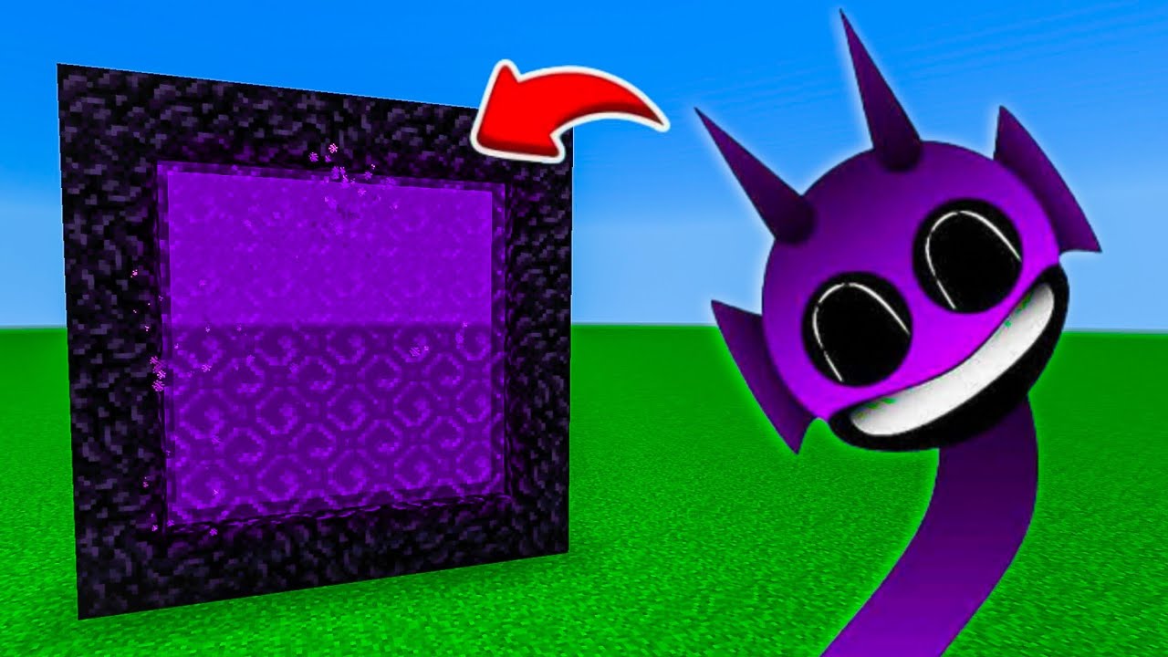 How to Make A Portal To DURPLE SPRUNKI PHASE 3 Dimension in Minecraft ...