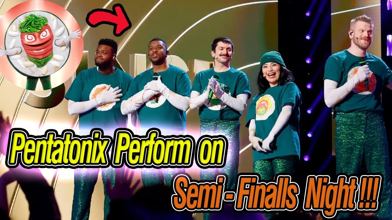 Pentatonix AKA California Roll Performs on Semi-Finals Night ...