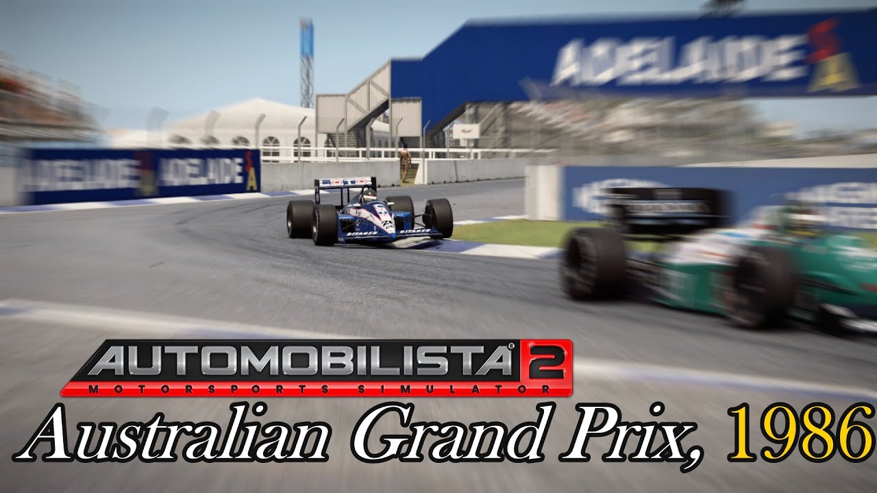 1986 Australian Grand Prix | Full Race Distance | Automobilista 2 - YouTube