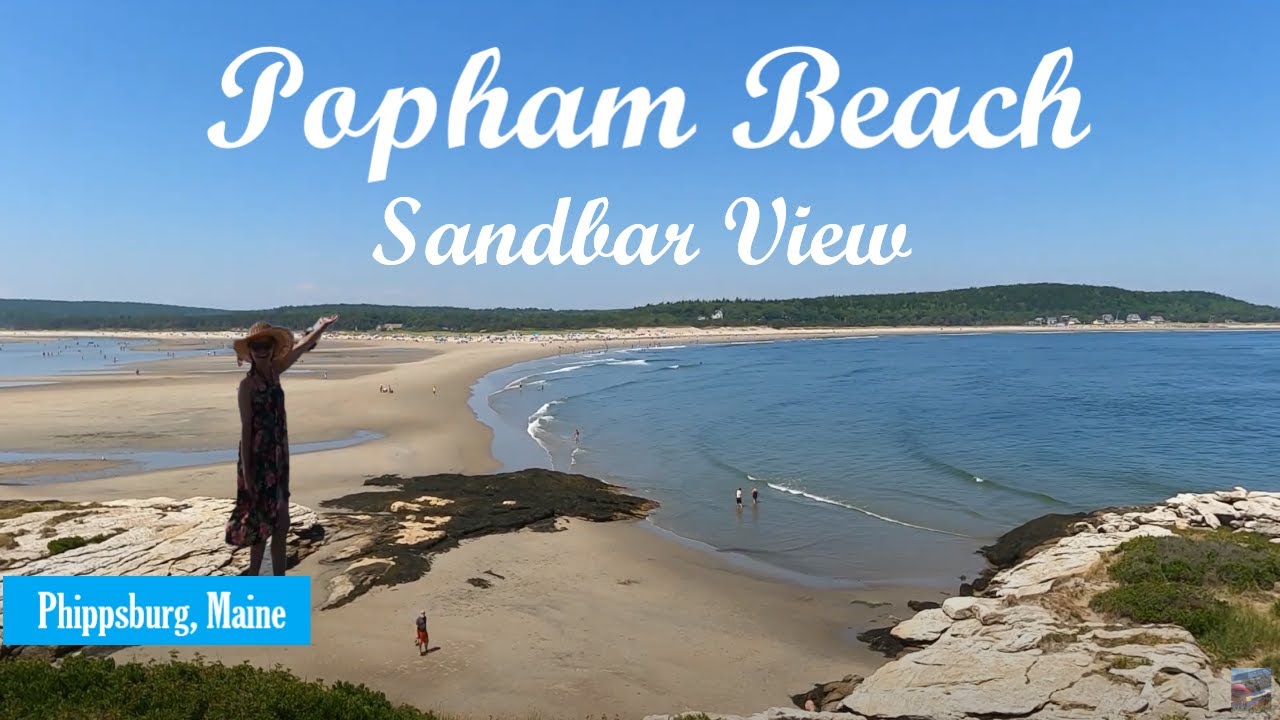Waves from the Left and Waves from the Right at Popham Beach State Park ...