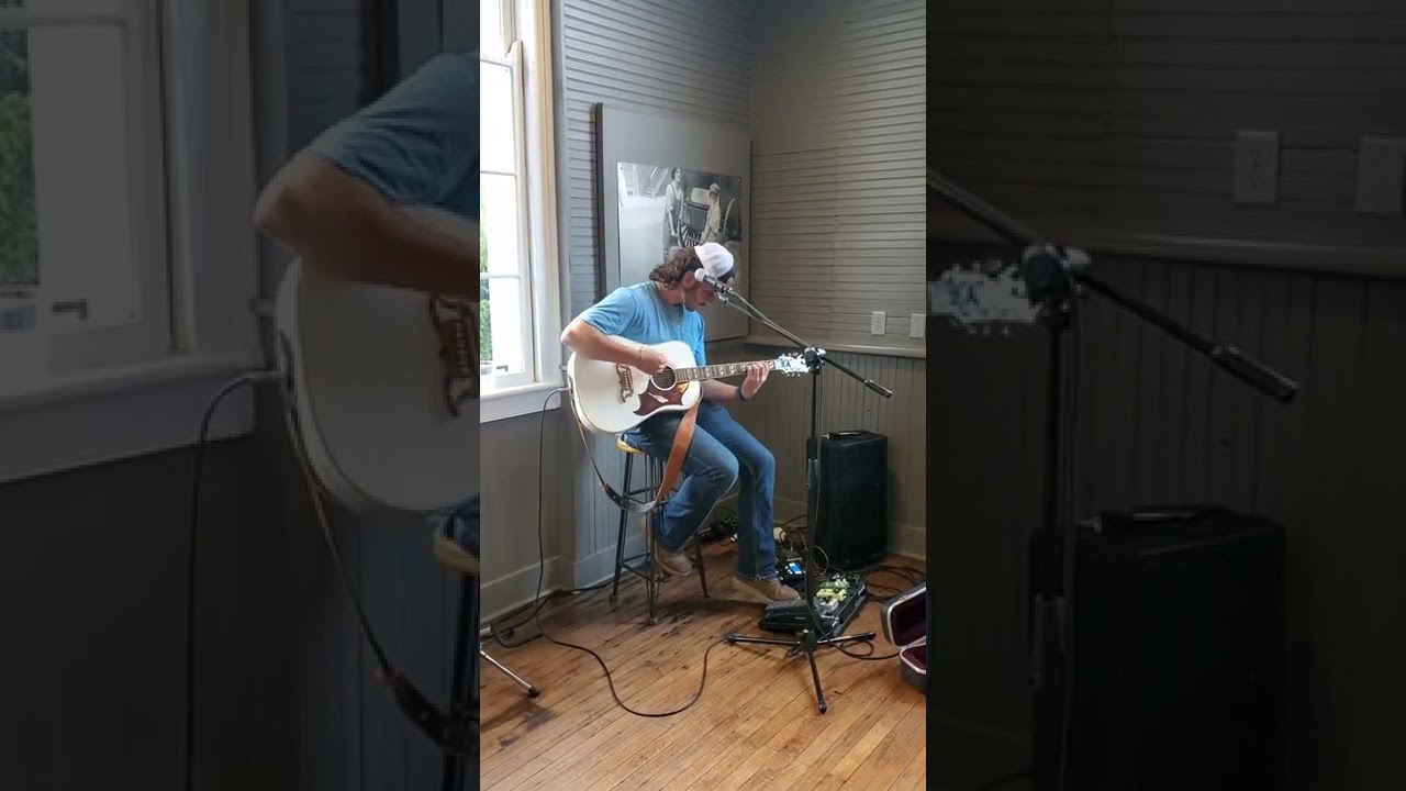 Micah Fletcher Playing at the Champion Icehouse in Gordonsville VA. 22 ...