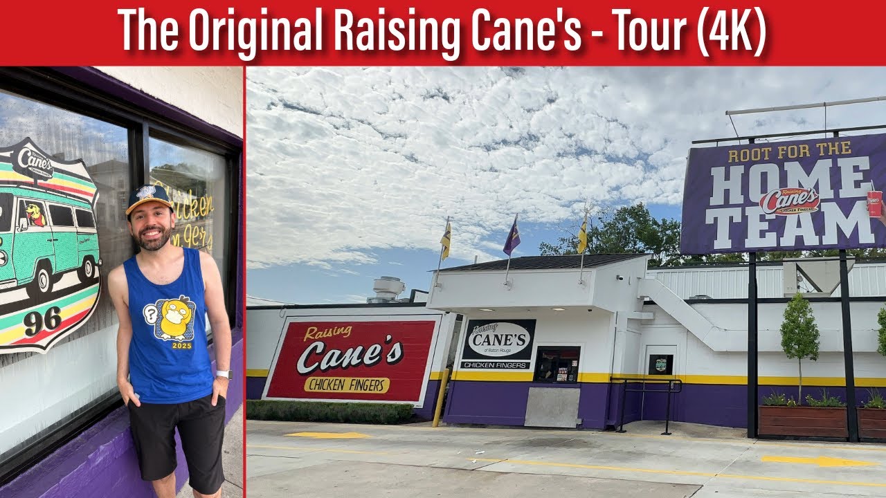 The Original Raising Cane's - Tour (4K) - YouTube