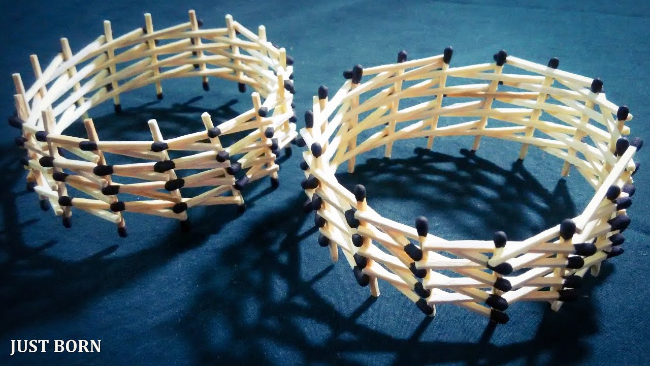 AWESOME LIFE HACK BY MATCHES || HOW TO MAKE A CIRCLE BY MATHCES|| - YouTube