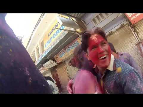 foreigners groping in holi india