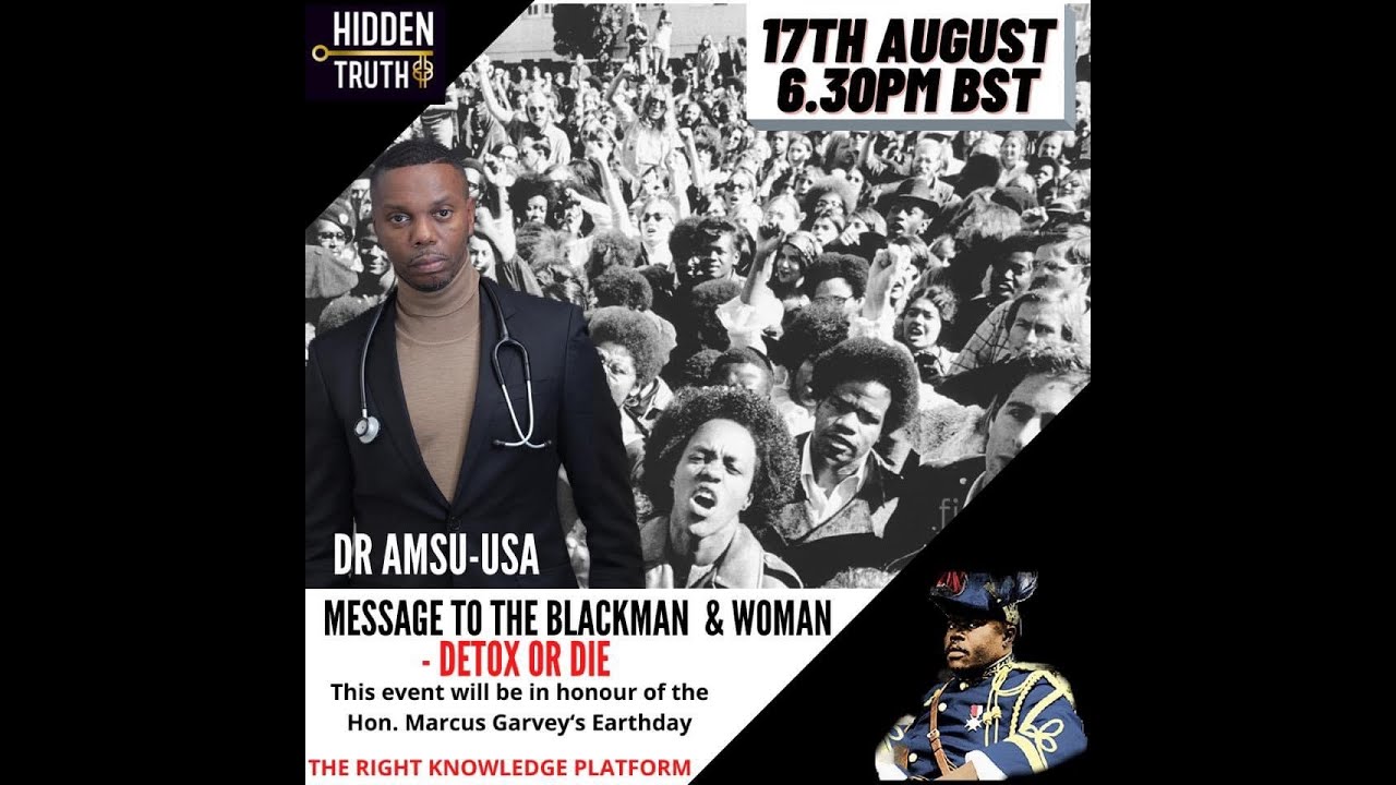 MESSAGE TO THE BLACKMAN & WOMAN - DR AMSU 17.AUG.21 - YouTube