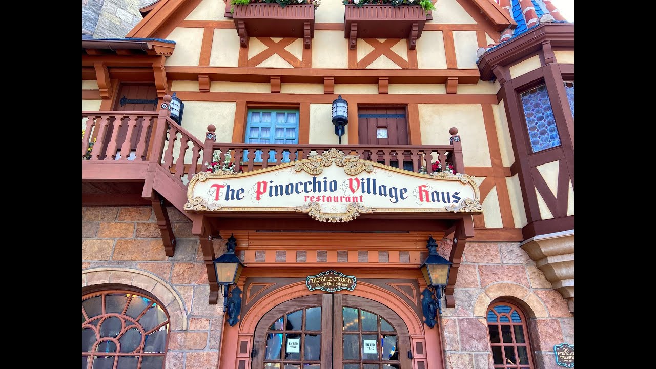 Pinocchio Village Haus Magic Kingdom Walt Disney World Quick Service ...