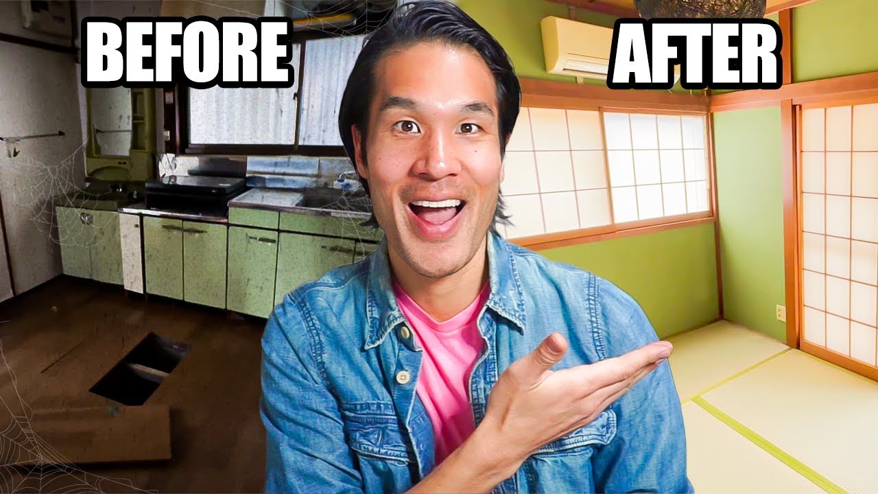 Akiya Renovation Near Tokyo | 10 Weeks in 10 Minutes - YouTube