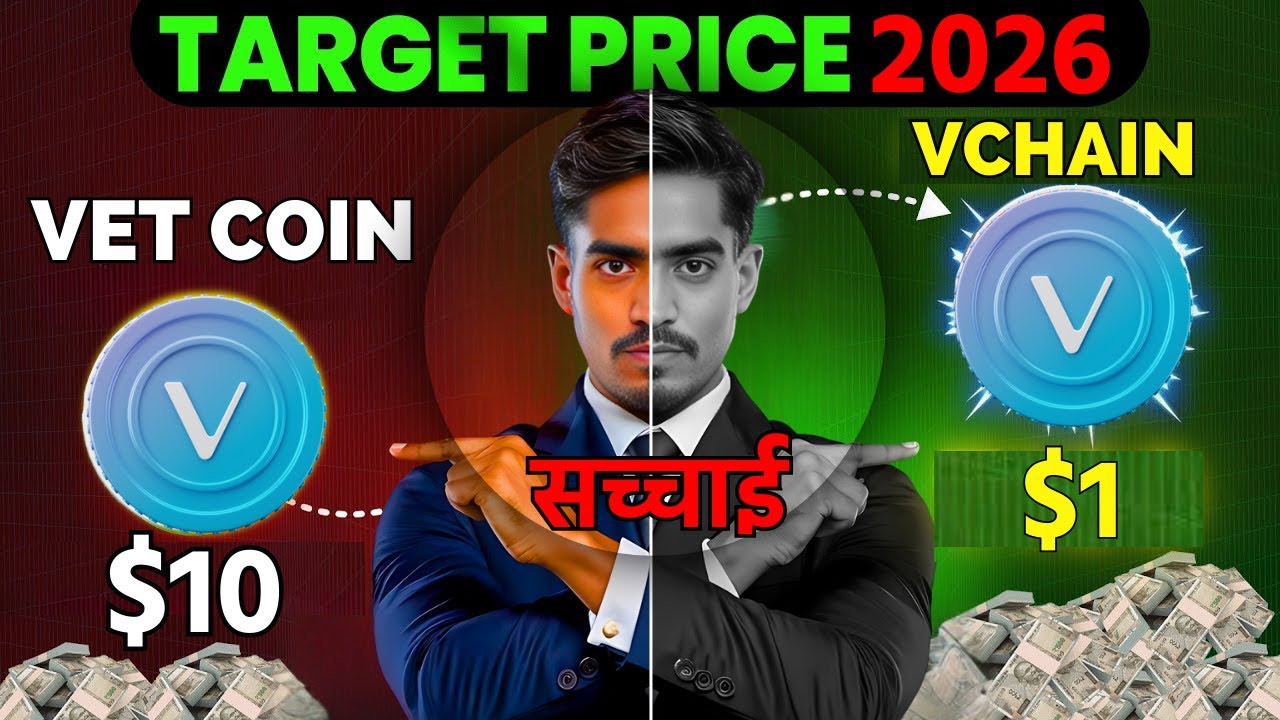 VeChain to $10 or $1 in 2026? VET Price Prediction Revealed! - YouTube