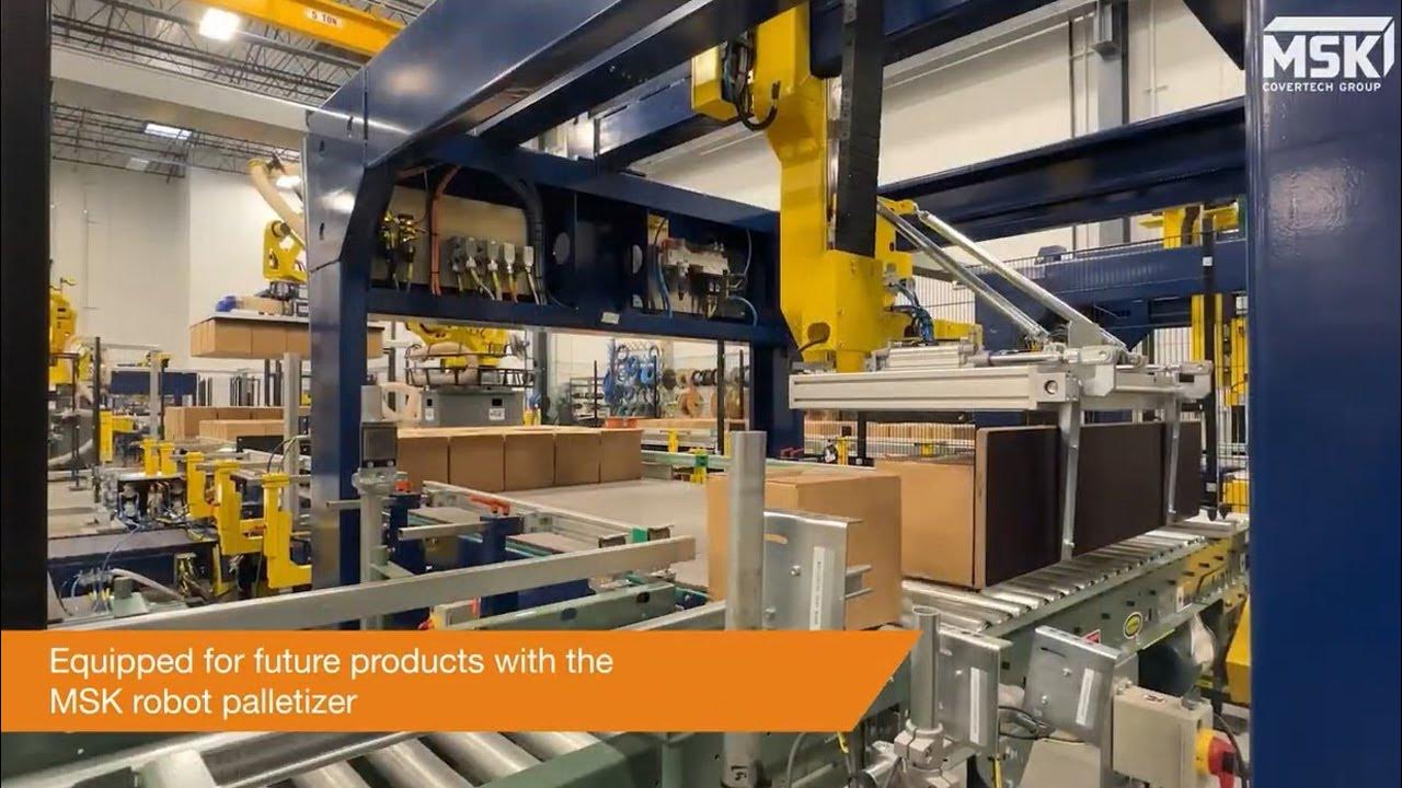 How to stack cardboard boxes on a pallet? – Use of palletizing robots ...