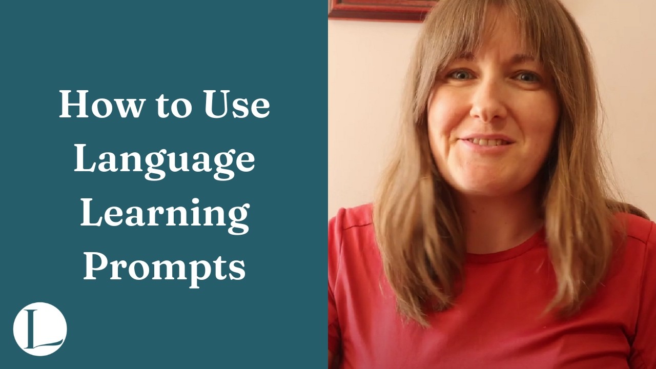 How to Use Language Learning Prompts - YouTube
