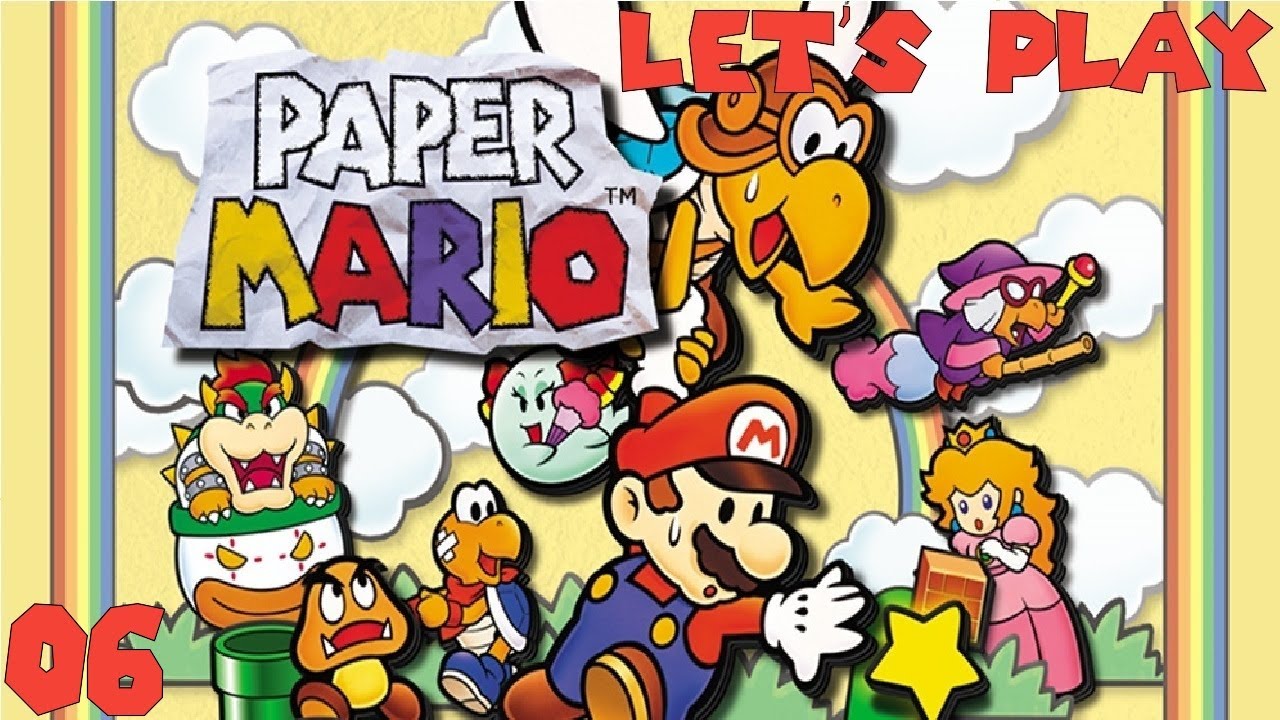 Paper Mario - Let's Play Part 6: Parakarry - YouTube