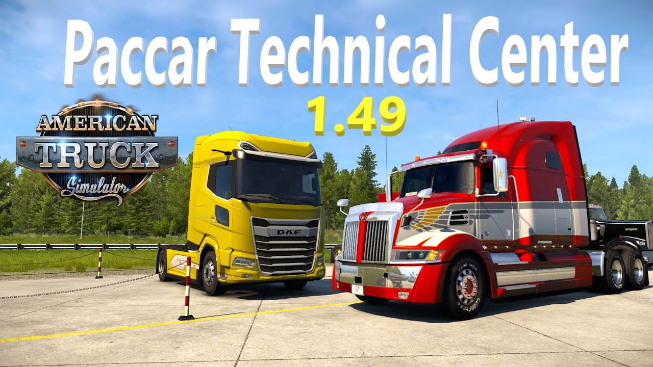 Paccar Technical Center location and ETS2 new truck Easter egg - ATS 1. ...