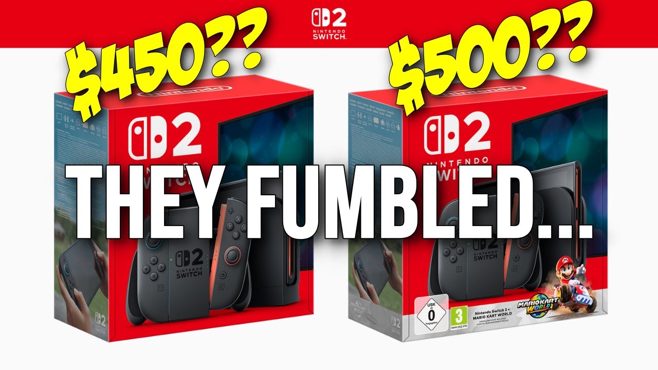 Nintendo Switch 2 Pricing Is A HUGE Problem - YouTube