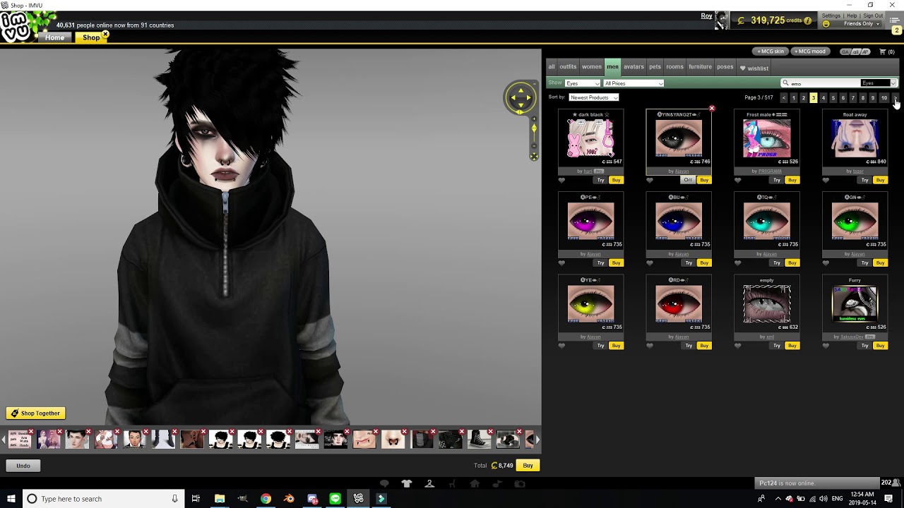 Making an Emo Avatar but it is 2019 - YouTube