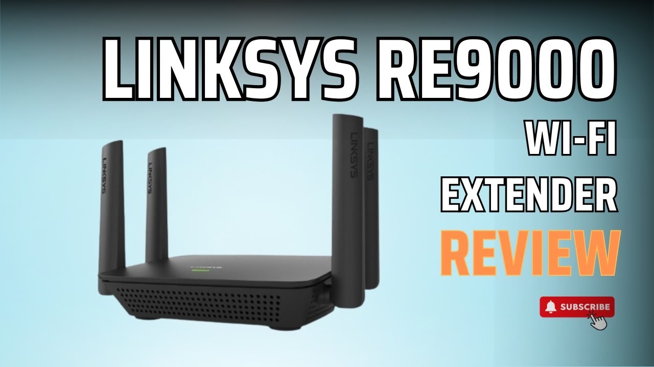 Linksys RE9000 Wi Fi Extender Review 2024 - YouTube