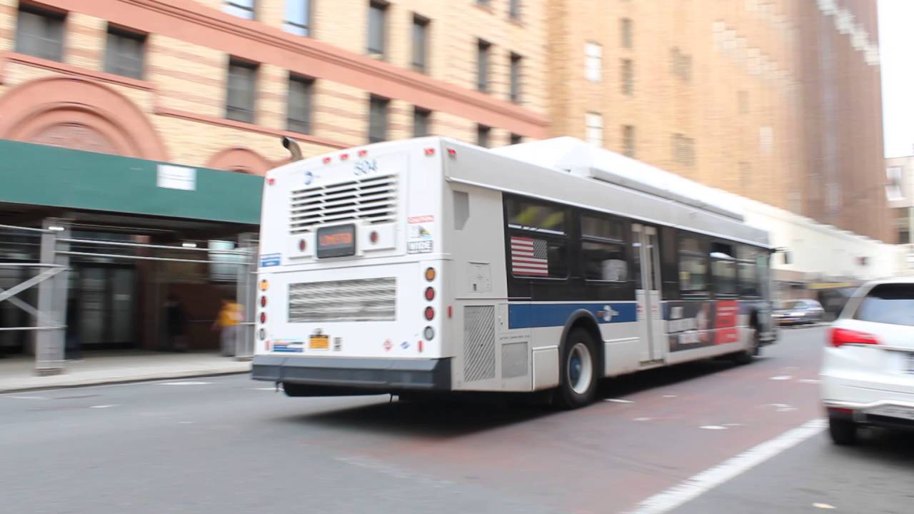 MTA Bus Company 2011 New Flyer Industries C40LF 504 on the B103 Limited ...