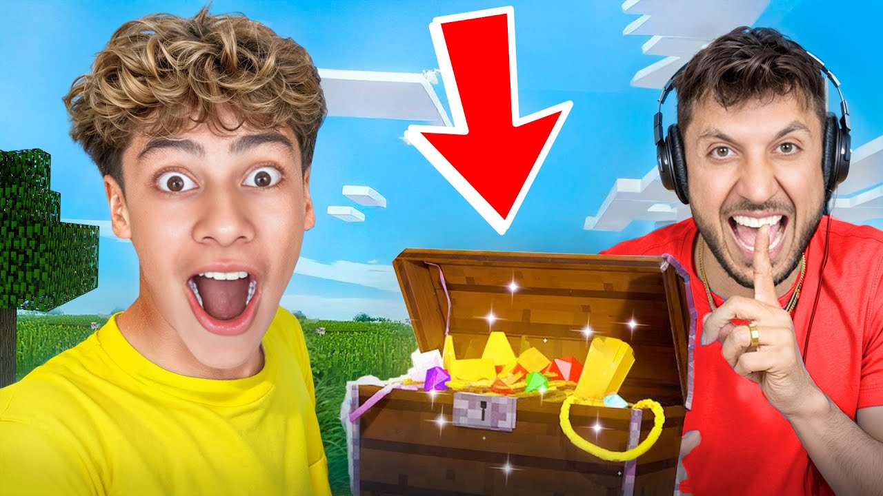 We Found a SECRET TREASURE in Minecraft! | Royalty Gaming - YouTube