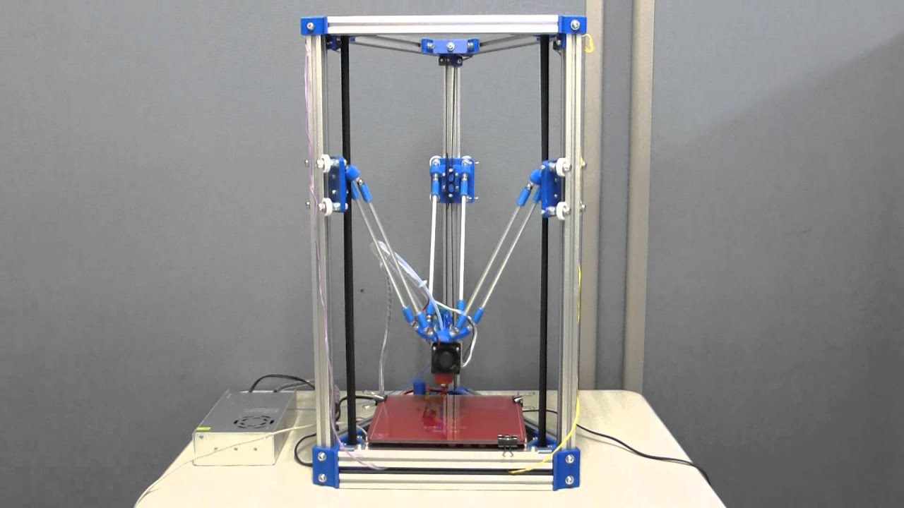 SYSTEC Delta 3D Printer Move MAX - YouTube