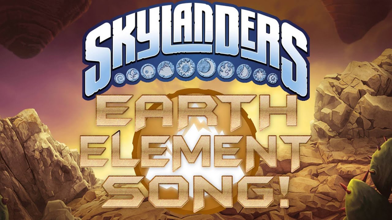 SKYLANDERS EARTH ELEMENT SONG! Announcement/Teaser - YouTube