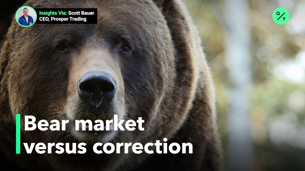 Here’s how to tell a correction from a bear market - YouTube