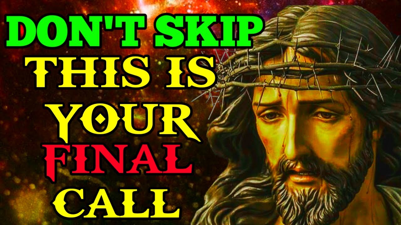 👑 God Message Today 👉 This Is Your Final Call🦋 God says ️ - YouTube