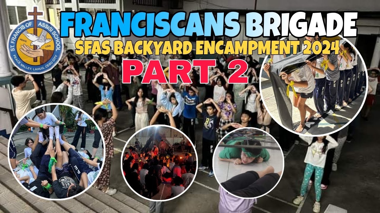 SFAS BACKYARD ENCAMPMENT 2024 | Part 2 : Yell and Banner Raising ...