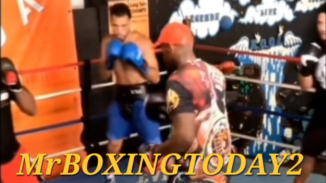 Malik Scott training Heavyweights Gerald Washington, Junior Fa & Steven ...