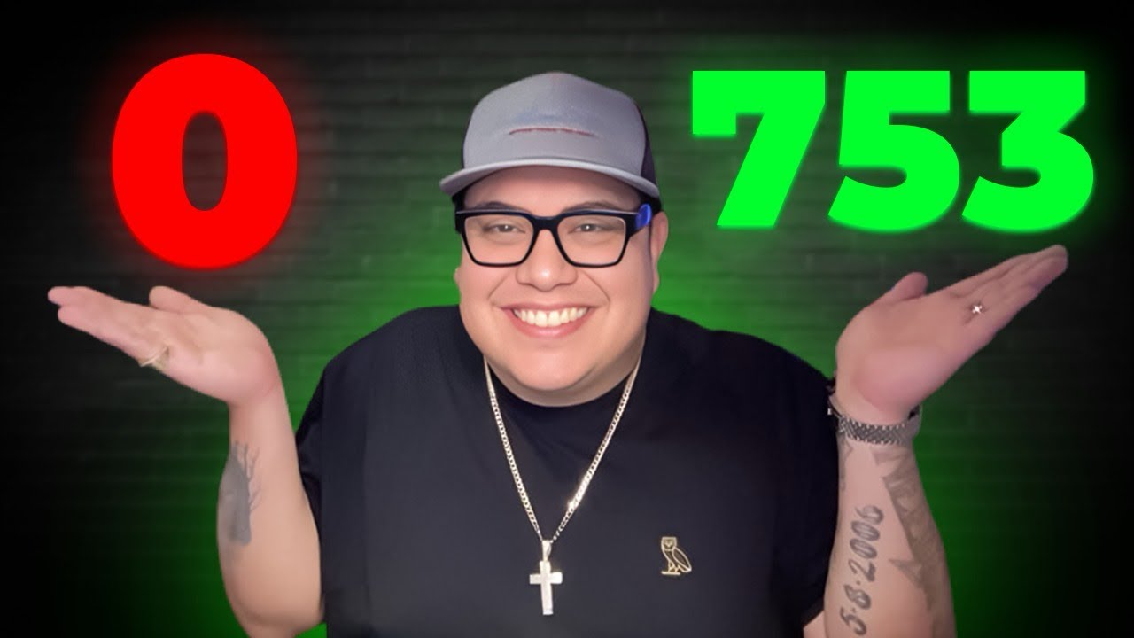 Secret to INCREASING CREDIT Score FAST | 0 - 753 - YouTube