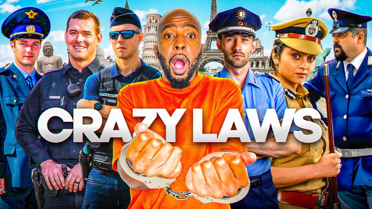 15 Crazy Laws Around The World | Watch This To Avoid Jail Time While On ...