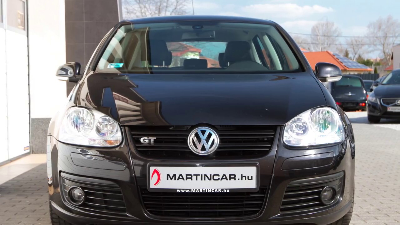 Volkswagen Golf V GT TSI 2007 - YouTube