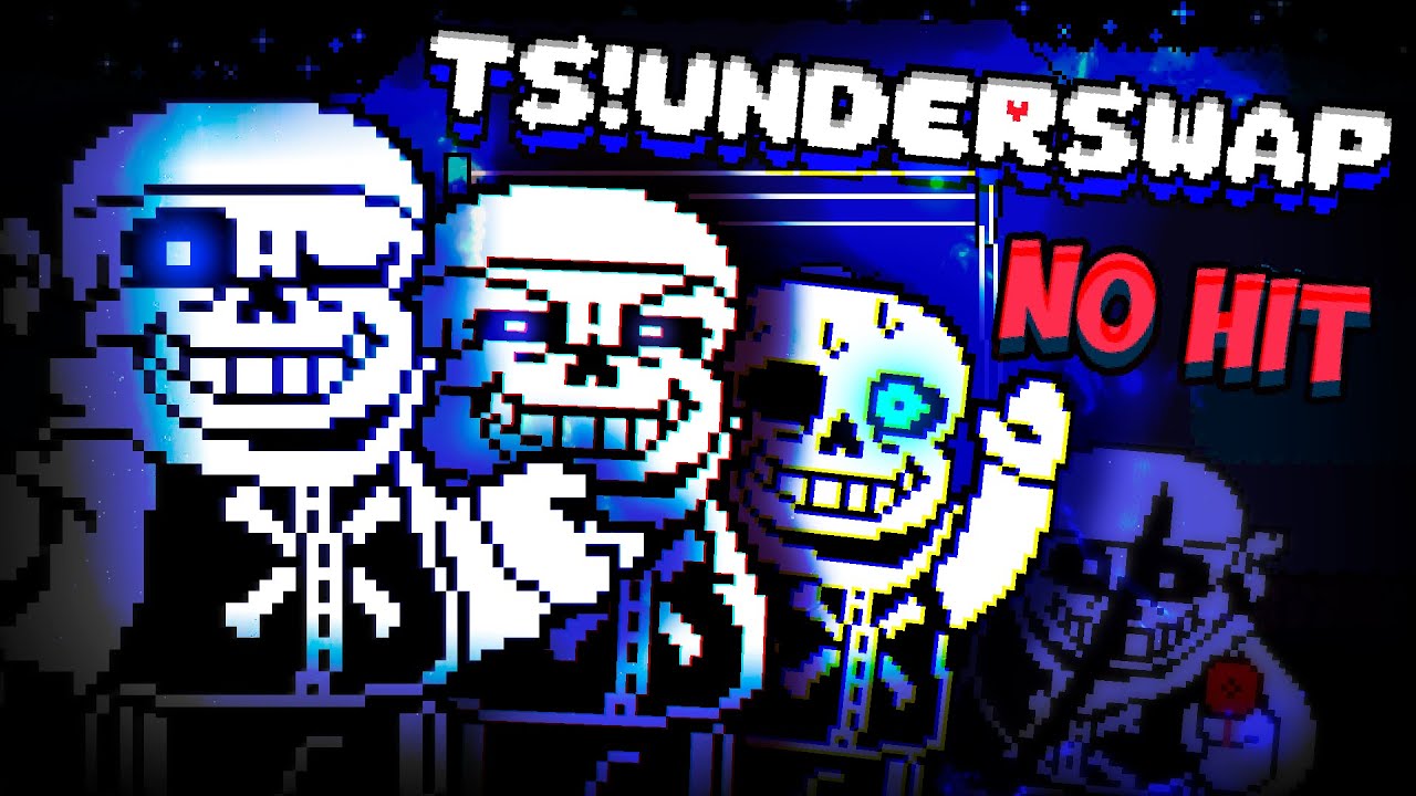 TS!UNDERSWAP Crossbones Fight No Hit {Genocide} - YouTube