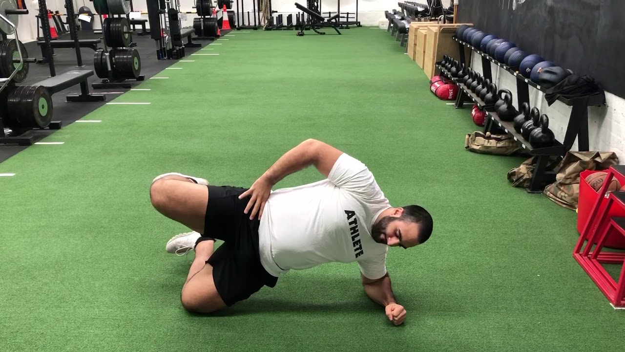 How To: Side Clam Hip Raise - YouTube