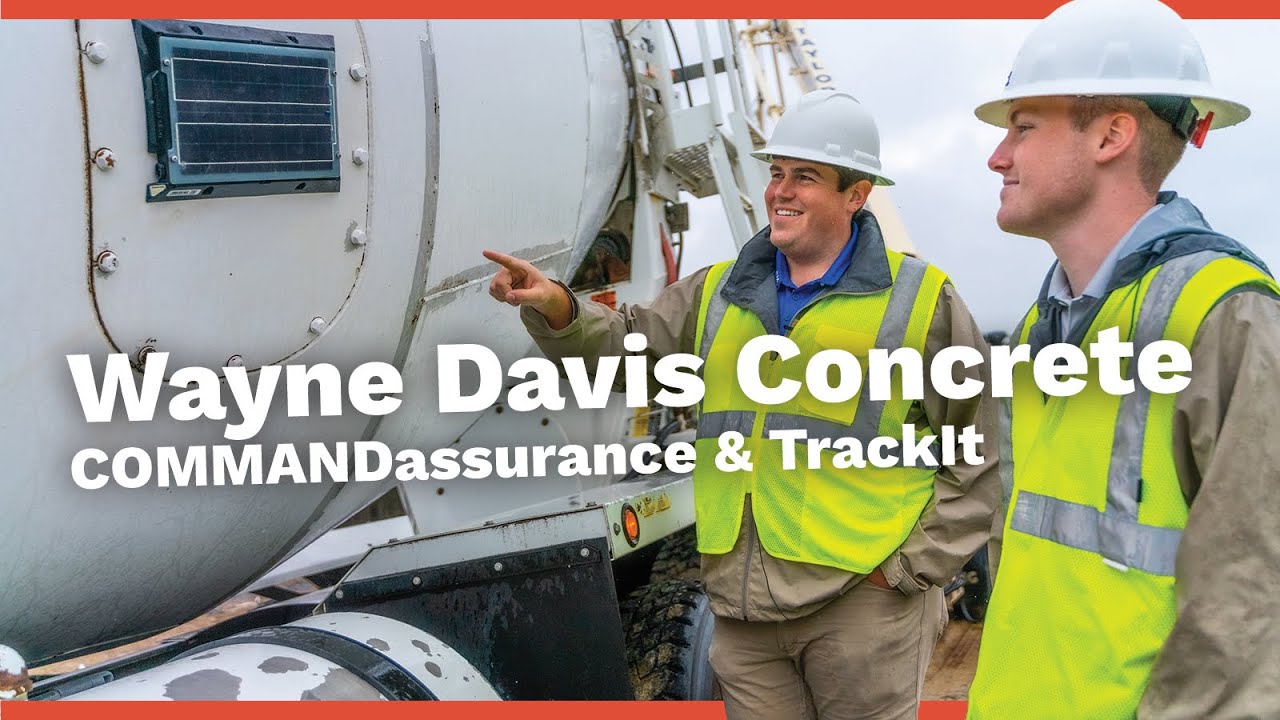 Wayne Davis Concrete | COMMANDassurance & TrackIt - YouTube