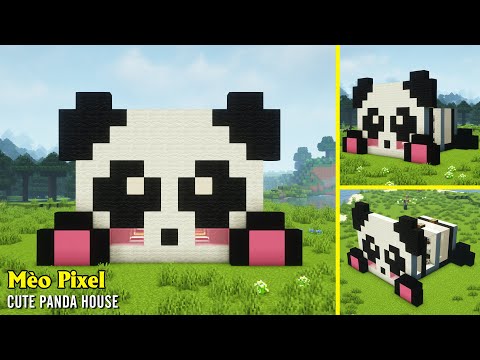 Minecraft Turotial | Cách Xây Nhà Gấu Trúc Cute / How to Build a Cute ...