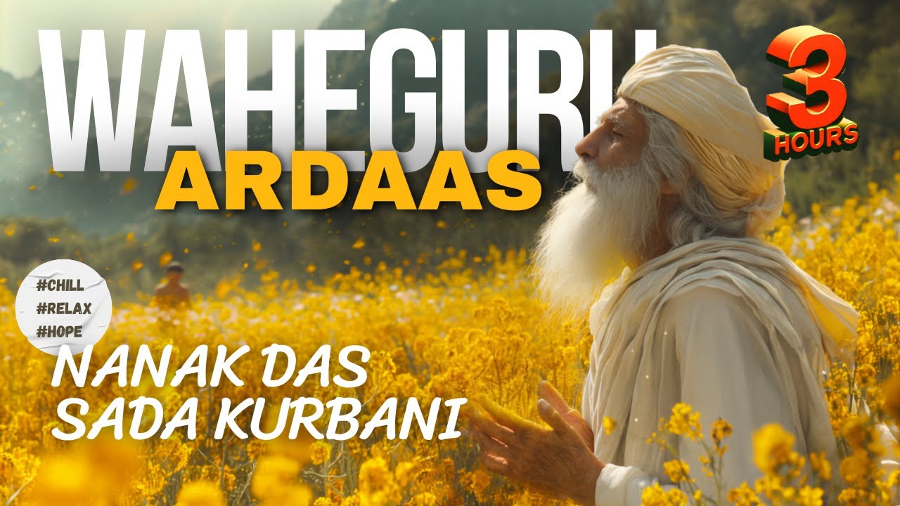Nanak Das Sada Kurbani - Ardaas | Calm & Peaceful Sikh Prayer (3Hours ...