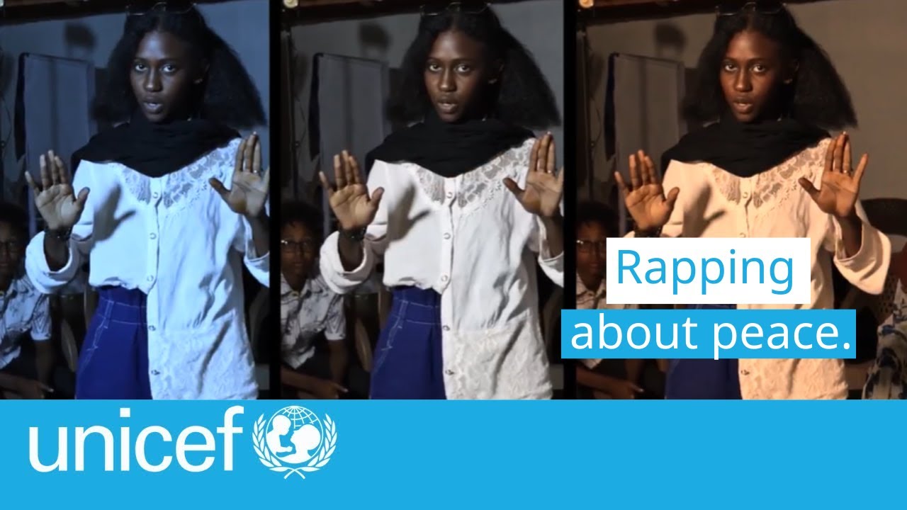 The 14-year-old rapper in Sudan advocating for peace - YouTube