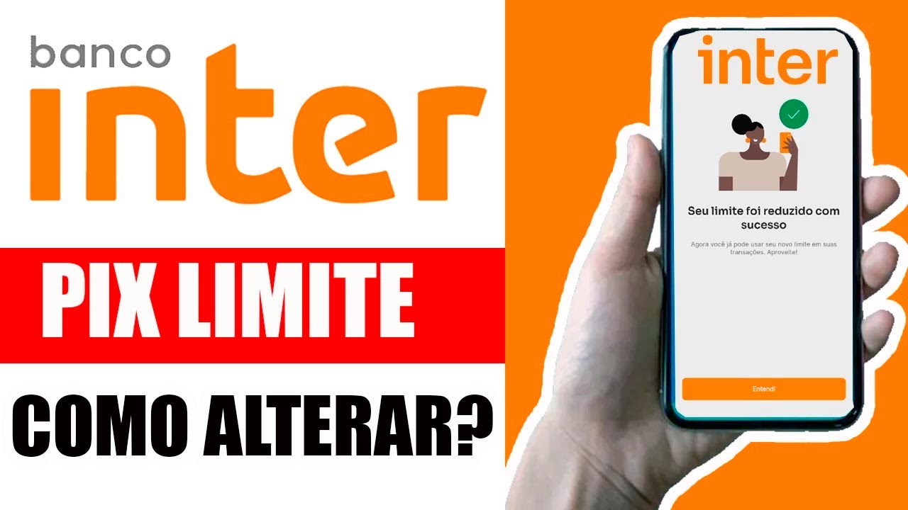 Banco Inter Pix Limite - Como Alterar? - YouTube