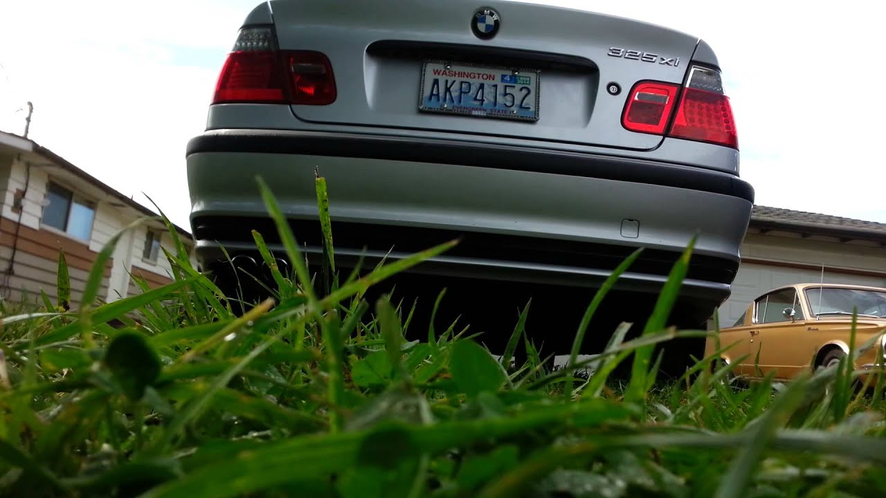 2001 BMW 325XI Exhaust - YouTube