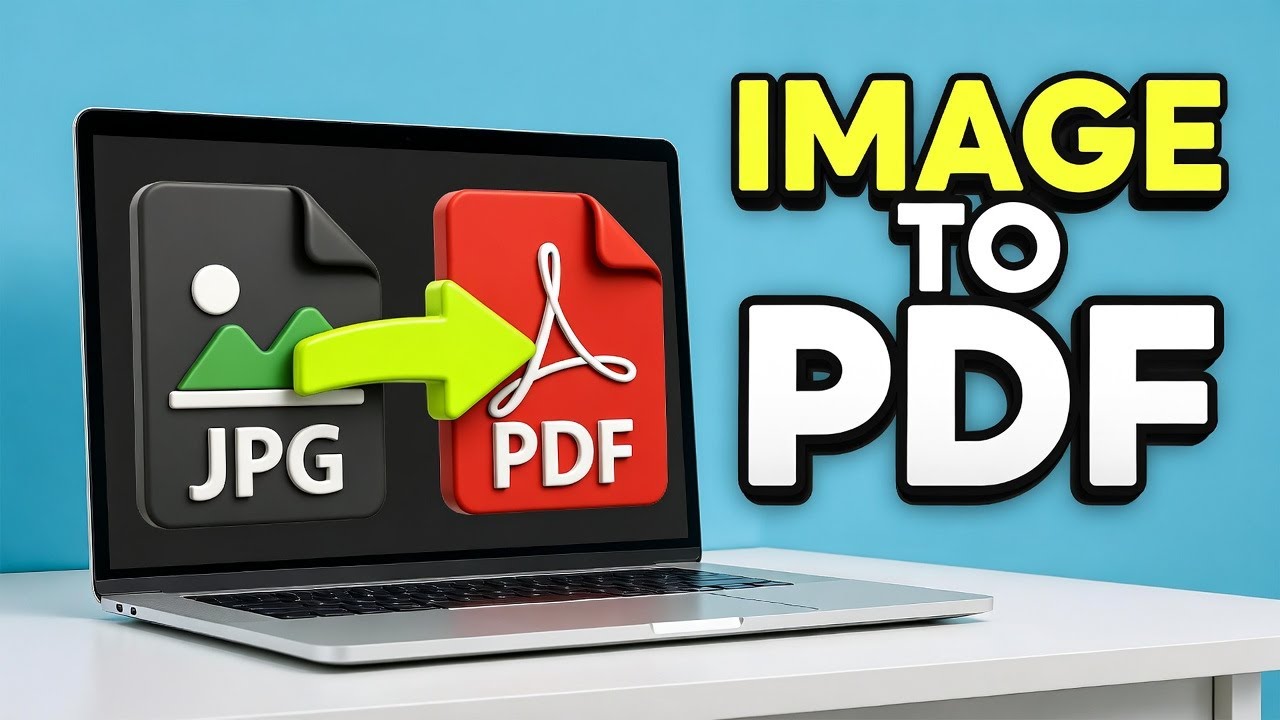 How to Convert IMAGE to PDF on PC (Fast & No Software!) - YouTube